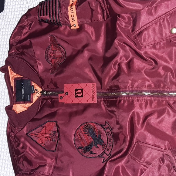 Victorious | Jackets & Coats | Victorious Bomber Jacket Nwt | Poshmark